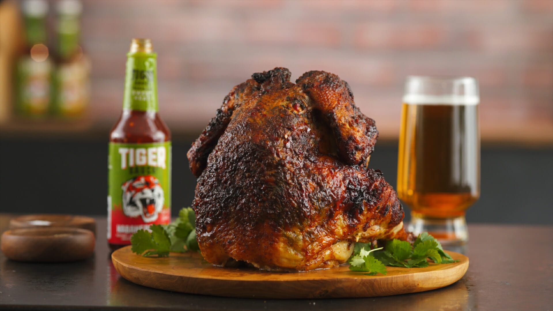 Tiger Sauce Beer Can Chicken Recipe - Reily Products